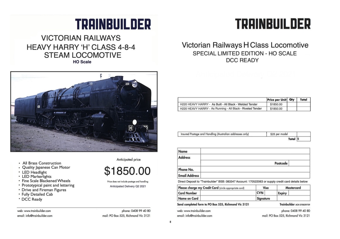 Trainbuilder - Premium HO Scale Model Trains & Victorian Railways Models